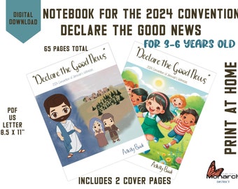 Declare the Good News Kids Activity Book FREE Sticker & Bookmark 2024 ...