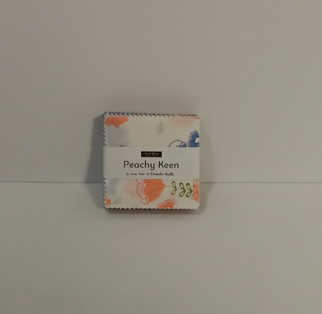 Peachy Keen Mini Charm Pack by Corey Yoder of Coriander Quilts for Moda ...