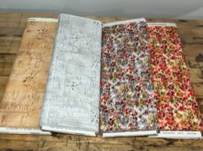 Farm Life Ledger by Lexi Grenzer for Clothworks Fabrics, Backgrounds in ...