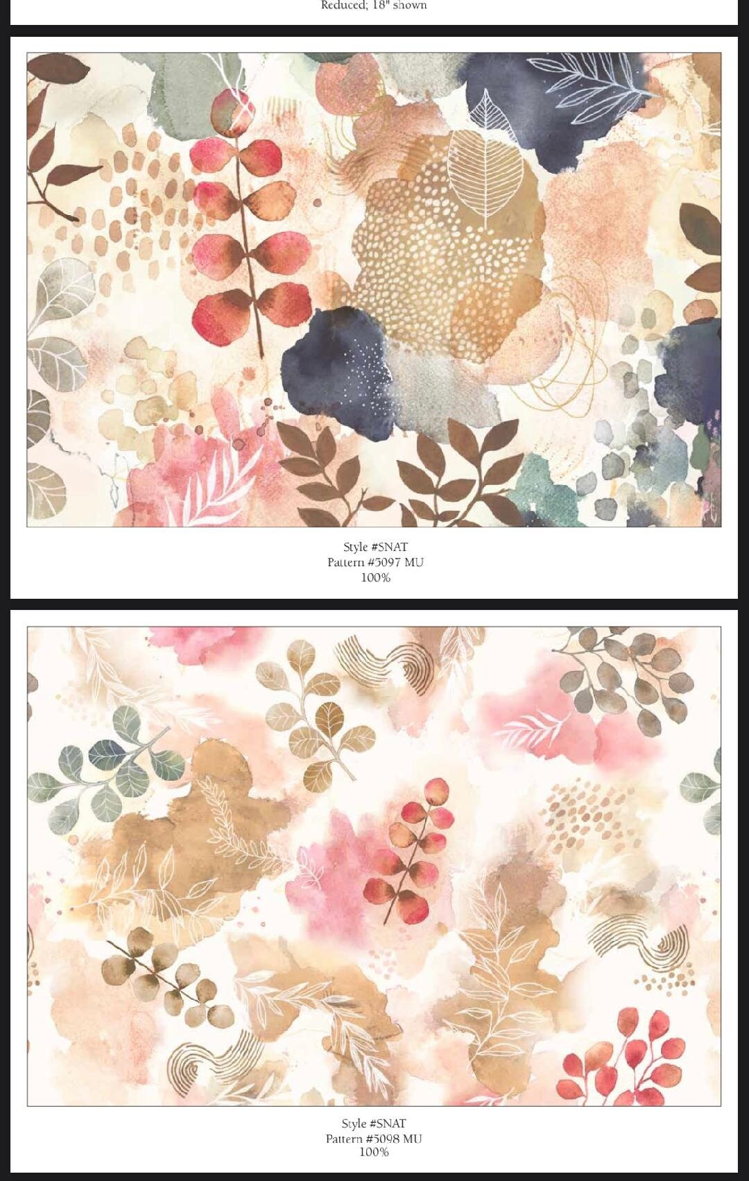 Serene Nature by Laura Horn- P&B Textiles-allover Floral~multi~color ...