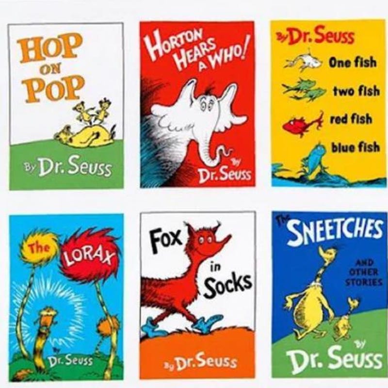 Dr Seuss Collection Book - Etsy