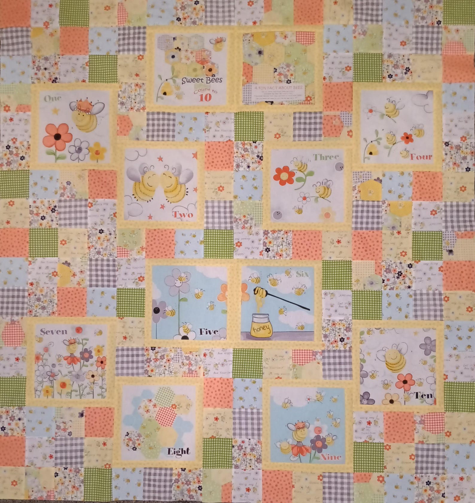 Storybook Quilt Kit - With Susybee Sweet Bees Book Panel From ...