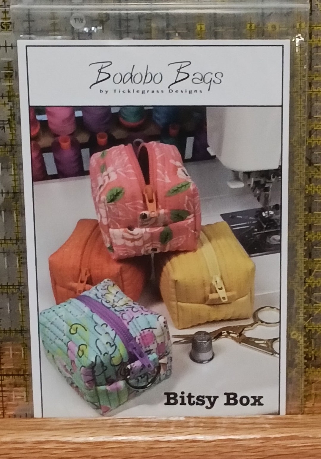 Bitsy Box Pattern by Bodobo Bags by Ticklegrass Designs. the Most ...