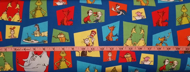 Celebrate Seuss - Blue Character Shapes - by Robert Kaufman - ADED ...