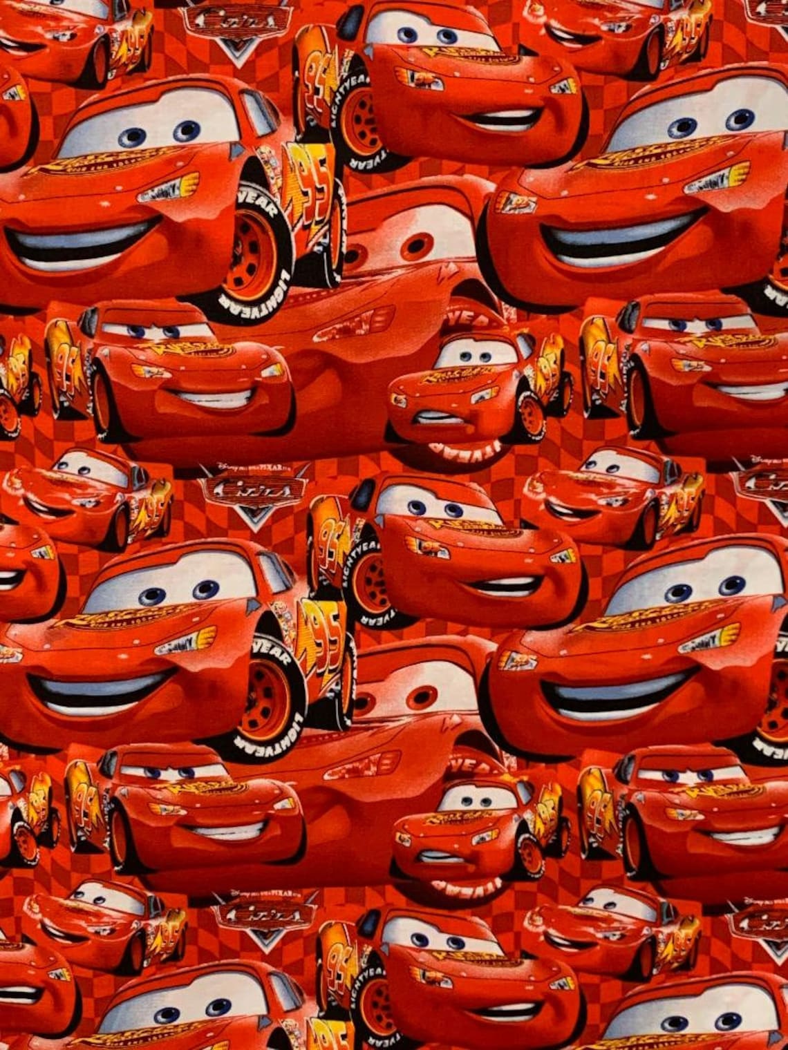 Disney Cars 3 the Florida 500 Cotton Fabric Panel | Etsy