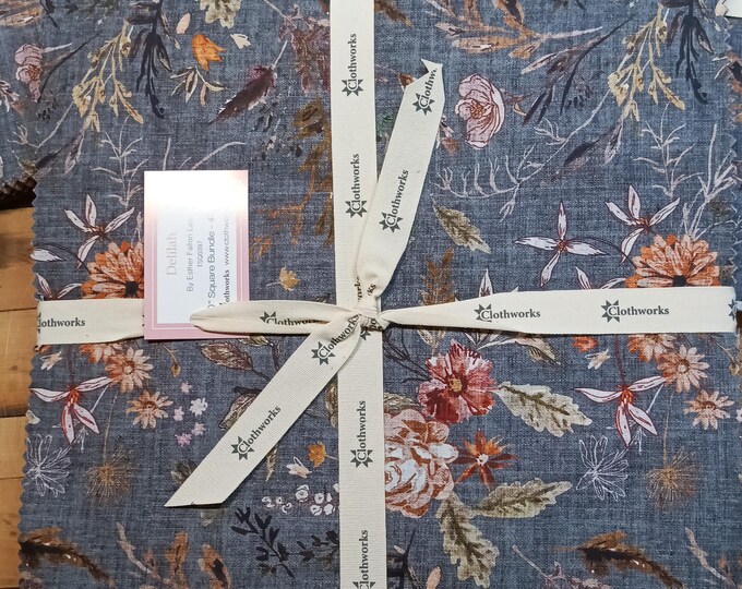 Delilah 10" Square Bundle by Esther Fallon Lau for Clothworks . TSQ0397 ...