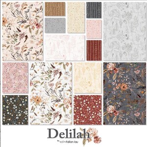 Delilah 10" Square Bundle by Esther Fallon Lau for Clothworks . TSQ0397 ...