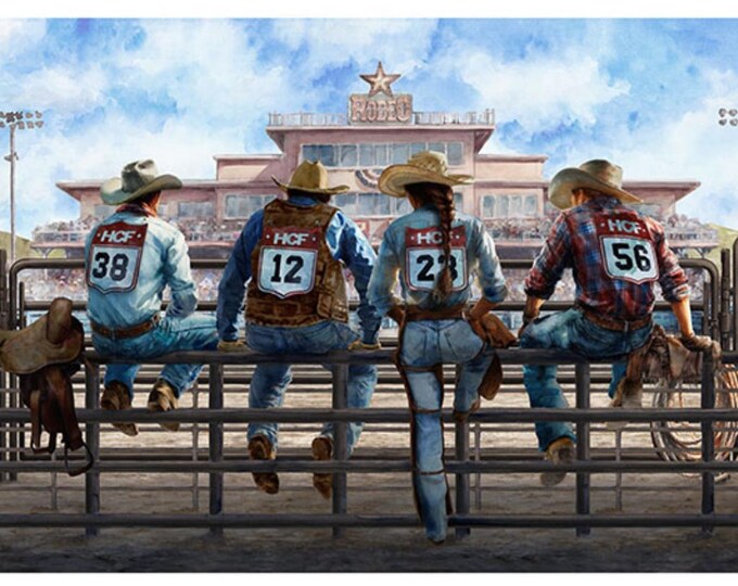 Rodeo Dreams Denim Arena Panel by Hoffman Spectrum Fabrics- W5527-65 ...
