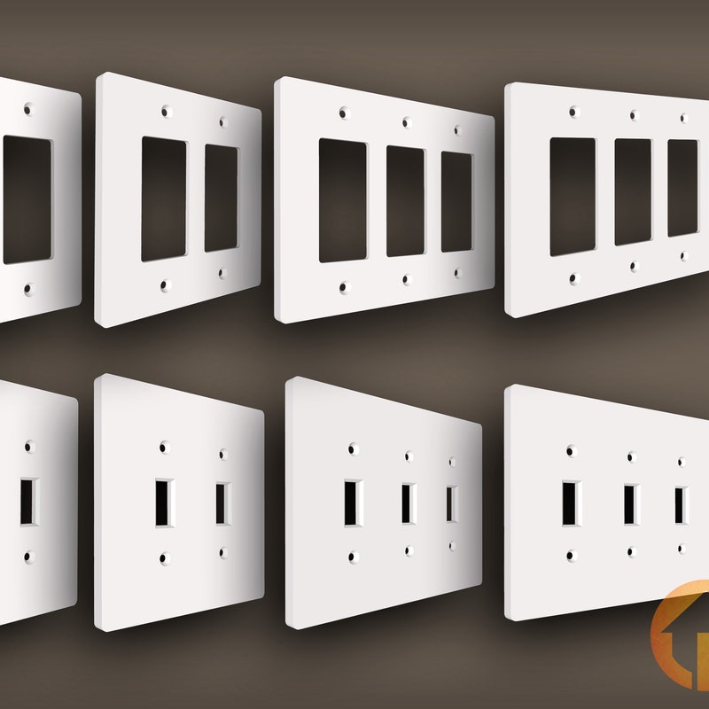 Decora Wall Plate Double - Etsy