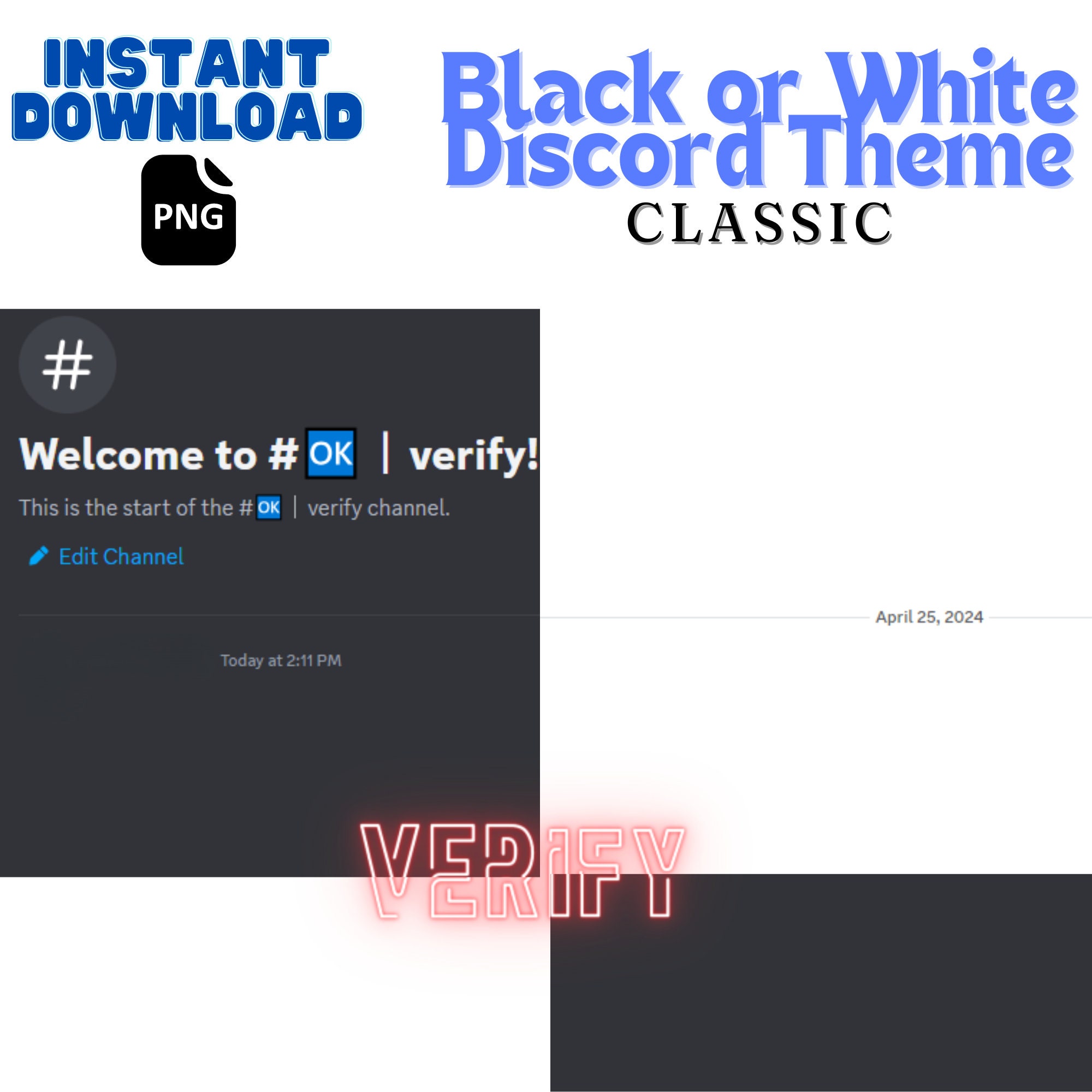 8 Neon Channel Banners | Colorful Neon | Headers | Aesthetic | Instant ...