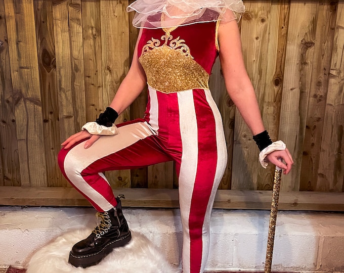 Pick Size-red & Black Victorian Lace Burlesque Cabaret Pin up Circus ...