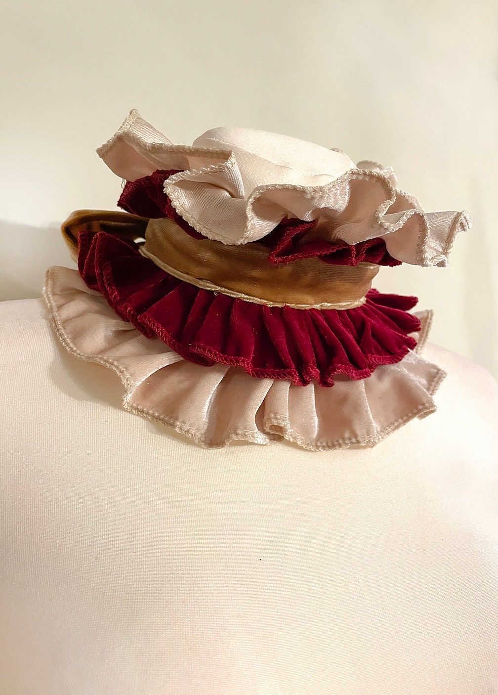 Velvet Circus Collar and Cuff Set | Etsy