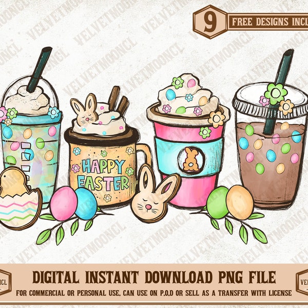Happy Easter Clipart - Etsy