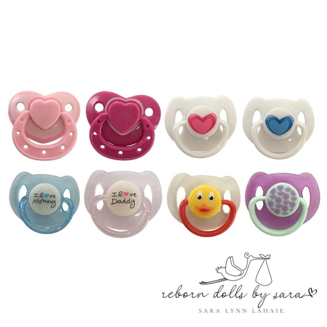 Reborning Supplies for Reborn Artists Magnetic Pacifiers for Reborn ...