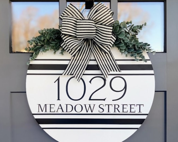 Front Door Decor Door Hanger Welcome Sign Wood Door Sign Front Door ...