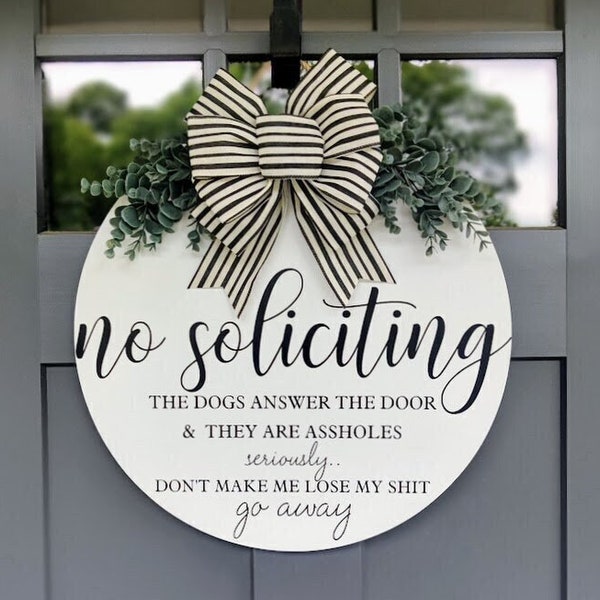 Funny Door Sign - Etsy