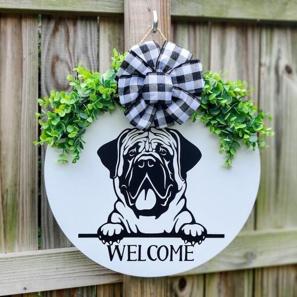 English Mastiff Sign - Etsy