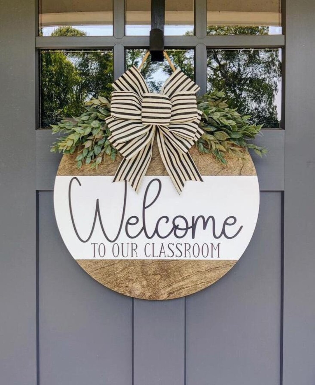 Classroom Door Decor Classroom Sign Welcome to Our Classroom Sign ...