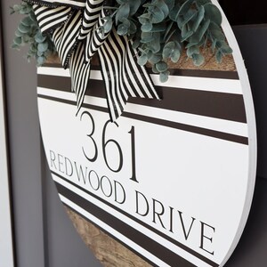 Front Door Address Sign | Address Door Sign | House Number Sign | Door ...