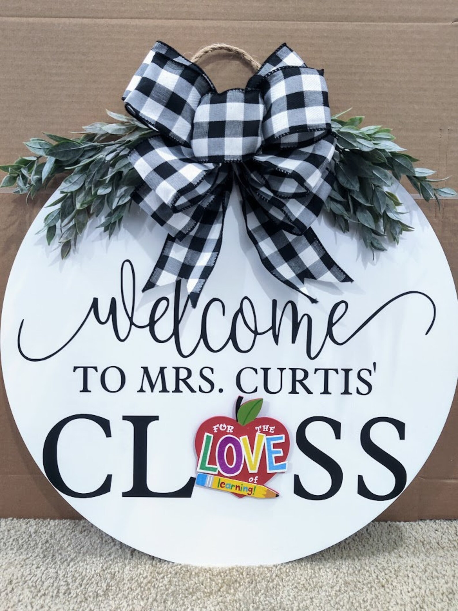 Classroom Door Decor Interchangeable Sign Classroom - Etsy