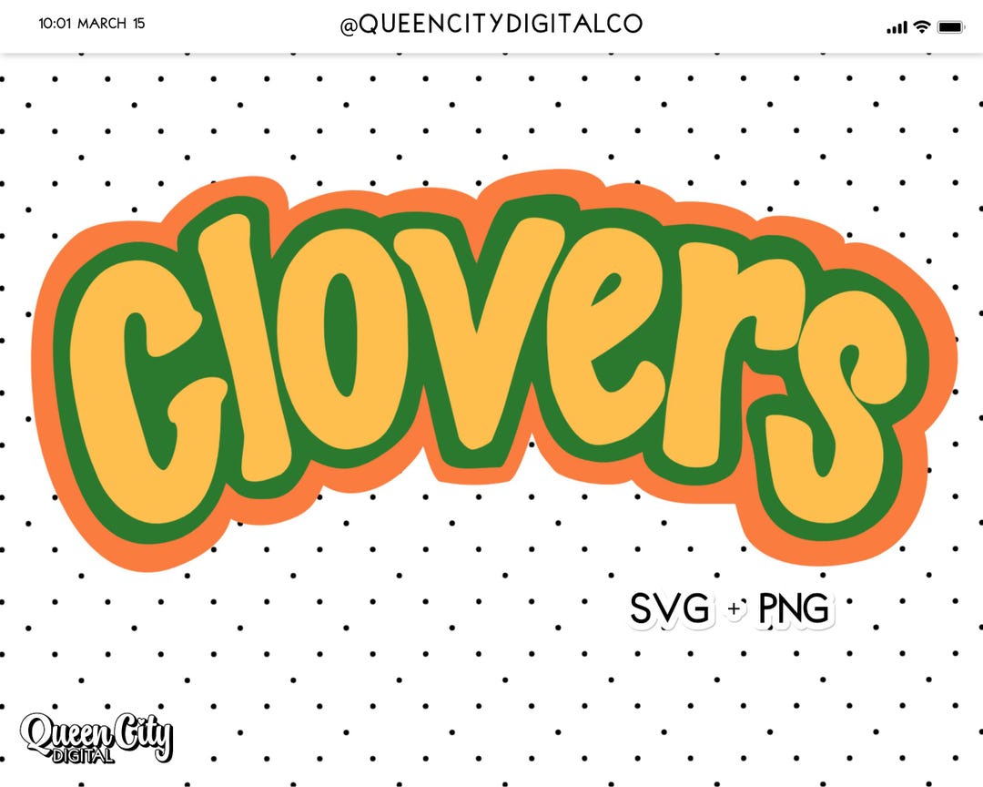 Clovers Cheer Uniform Logo SVG | East Compton Clovers | Bring It on ...