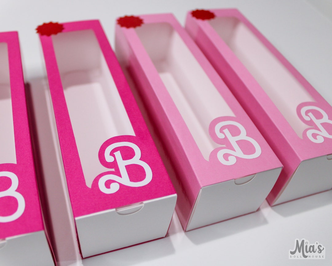 Pink Macaron Box SVG / Macaroon Box SVG Archivo de corte digital / Hot ...