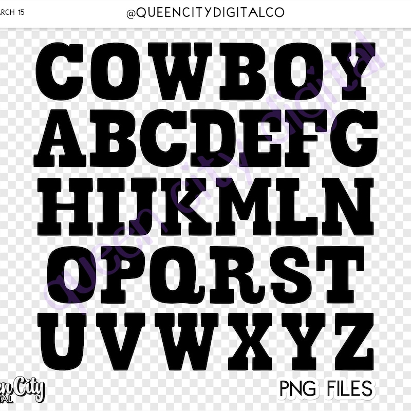 Cowboy Carter Font - Etsy
