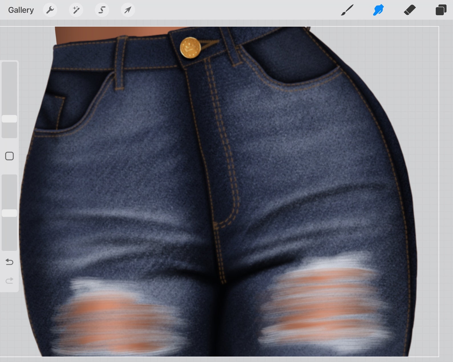120 Shade Denim Color Palette Collection for Procreate - Etsy