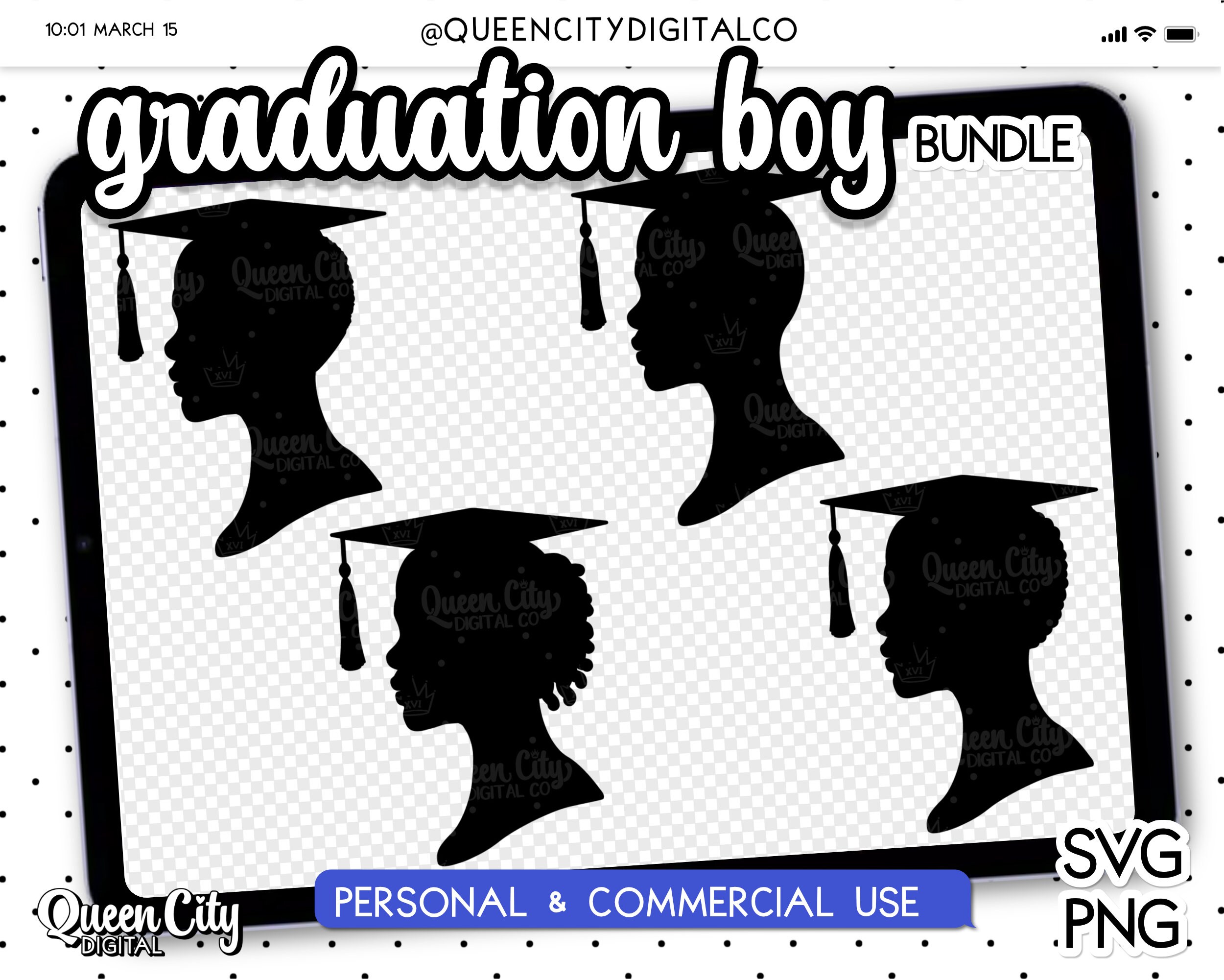 Graduate Head Silhouette