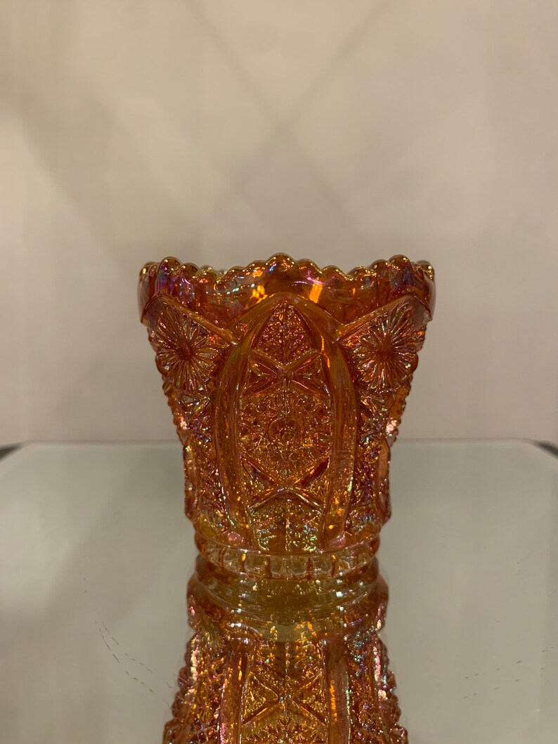 Imperial Orange Carnival Toothpick Holder - Etsy