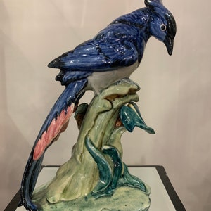 Vintage Stangl Pottery Magpie Jay #3758 - Etsy