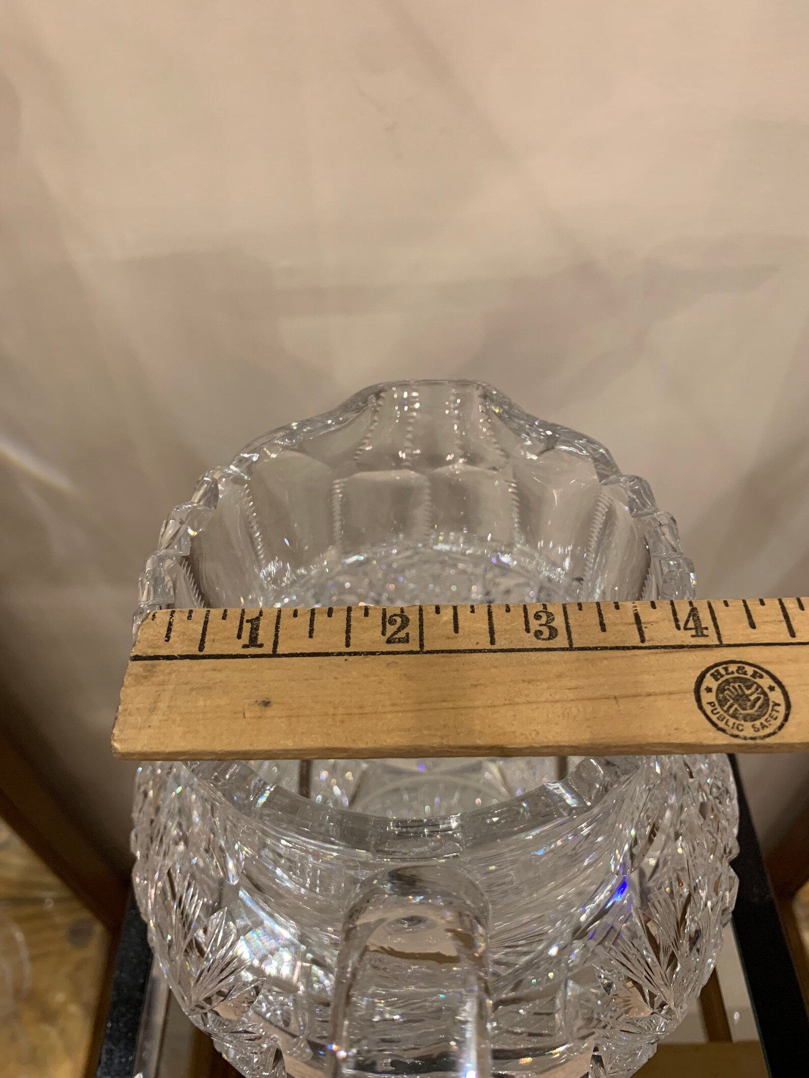 American Brilliant Cut Glass Libbey Sultana Pitcher | Etsy