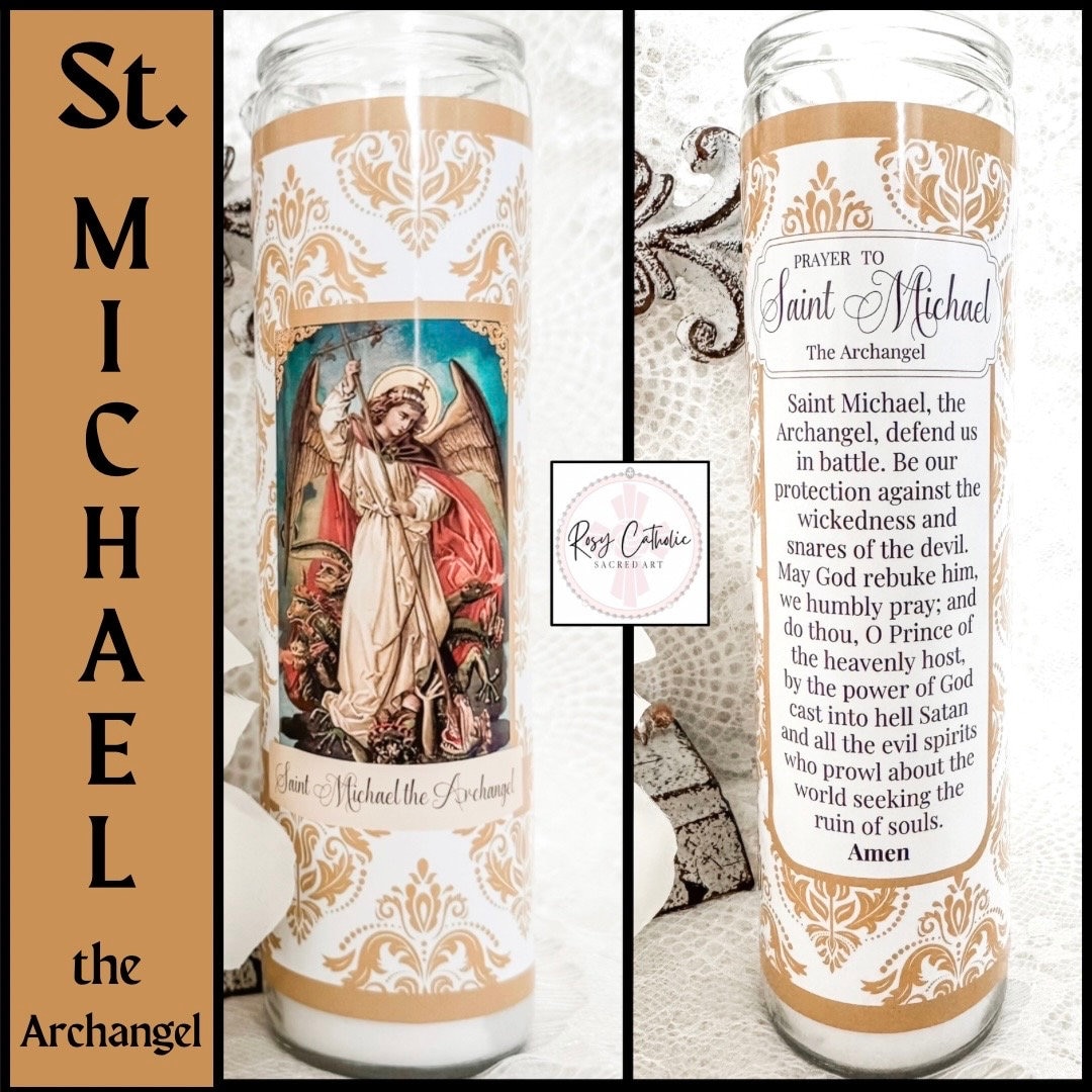 Saint Michael the Archangel, Catholic Christmas Gift, Catholic ...