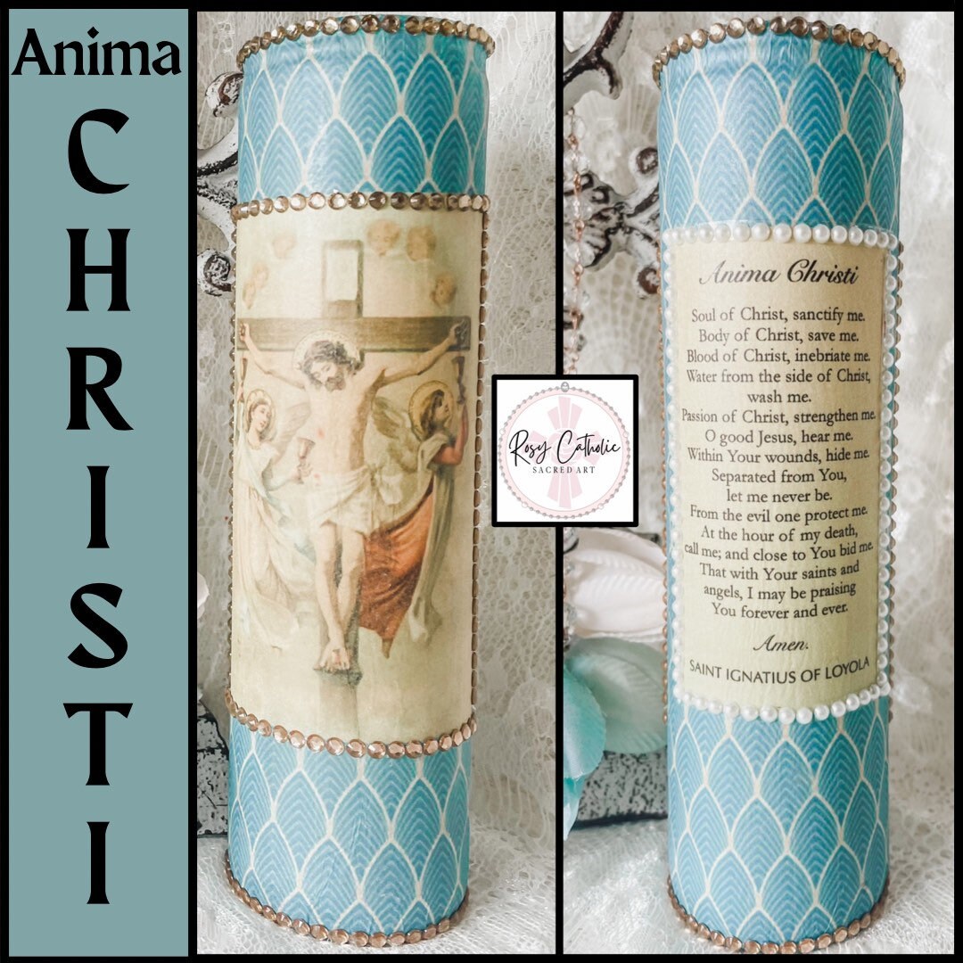Anima Christi, Anima Christi Print, Anima Christi Prayer Card, Catholic ...