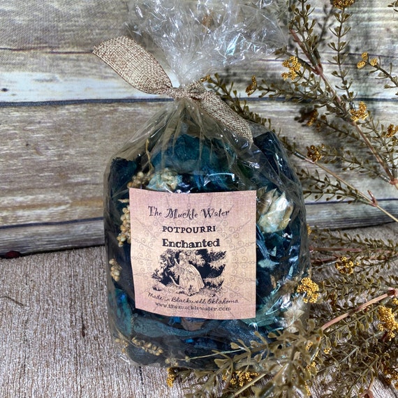 Potpourri Enchanted Country Primitive Farmhouse Handmade Leaf Potpourri ...