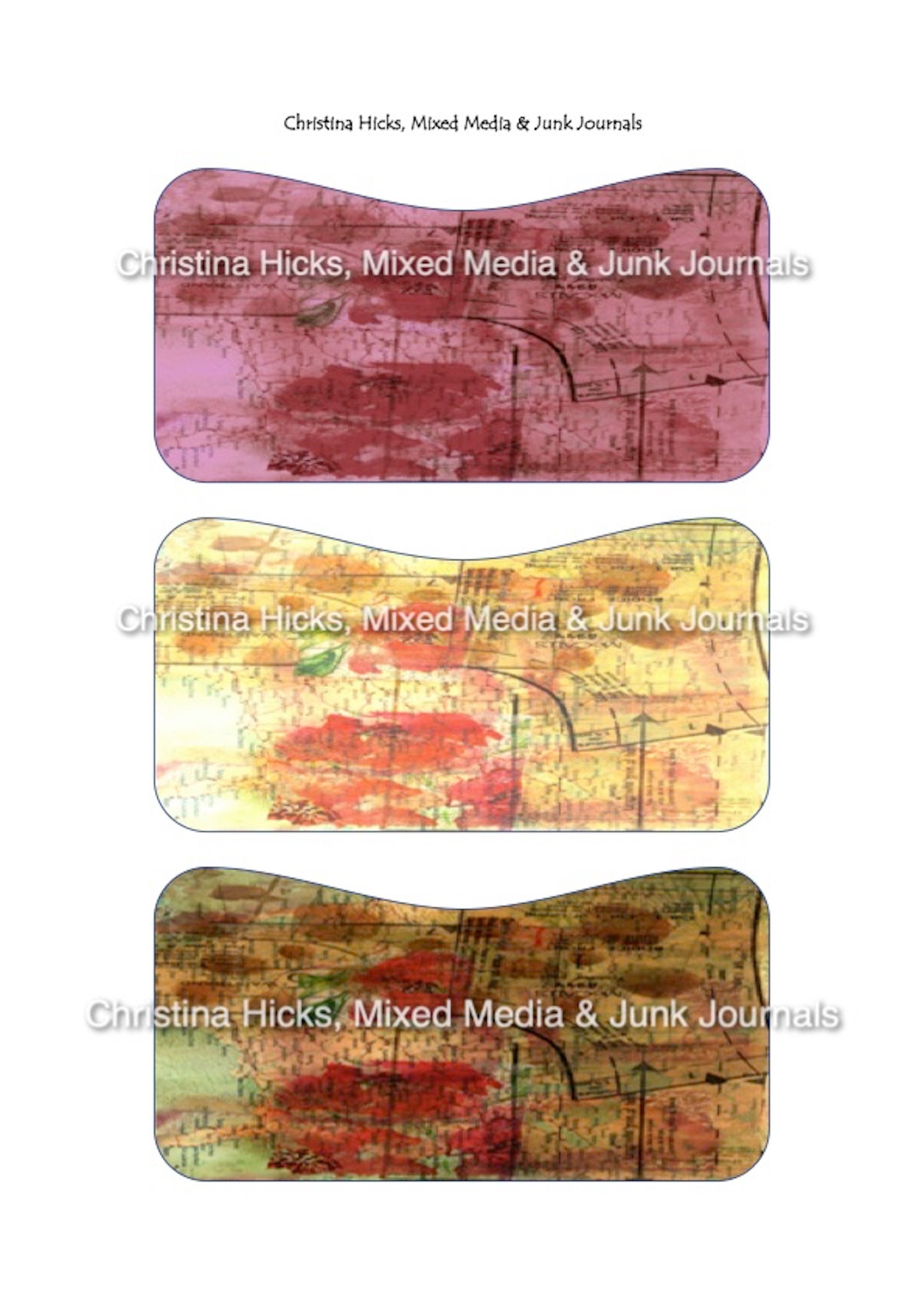 Kit 1- USA Map Collage - Digital Kit Part 1 (part 1 & 2 Are Half Each ...