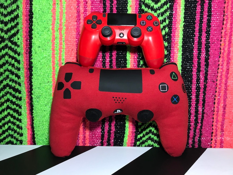 Playstation Controller Decorative Pillow with Movable - Etsy