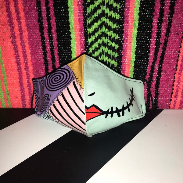 Patchwork Face Mask - Etsy