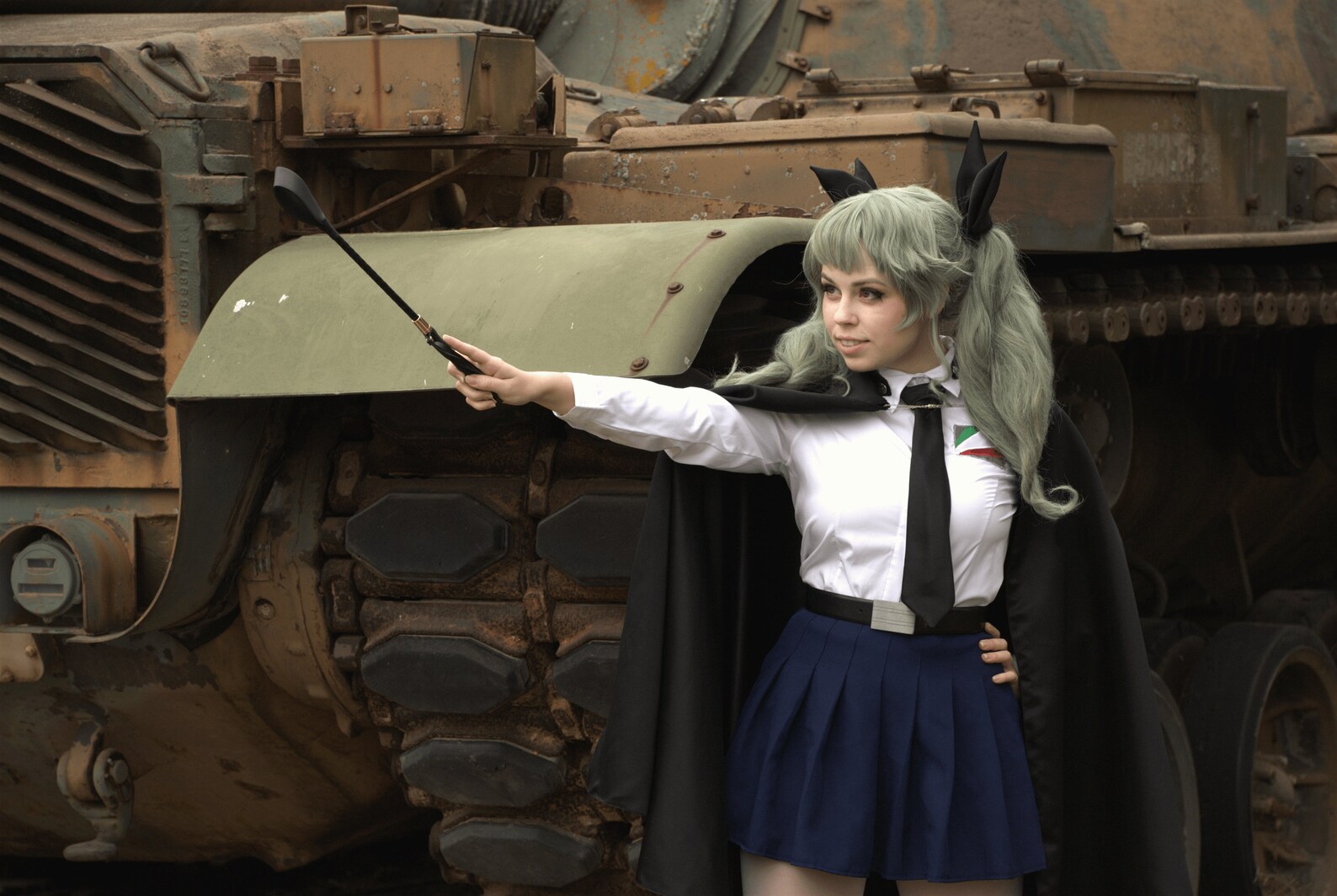 Anchovy girls Und Panzer Cosplay Prints - Etsy
