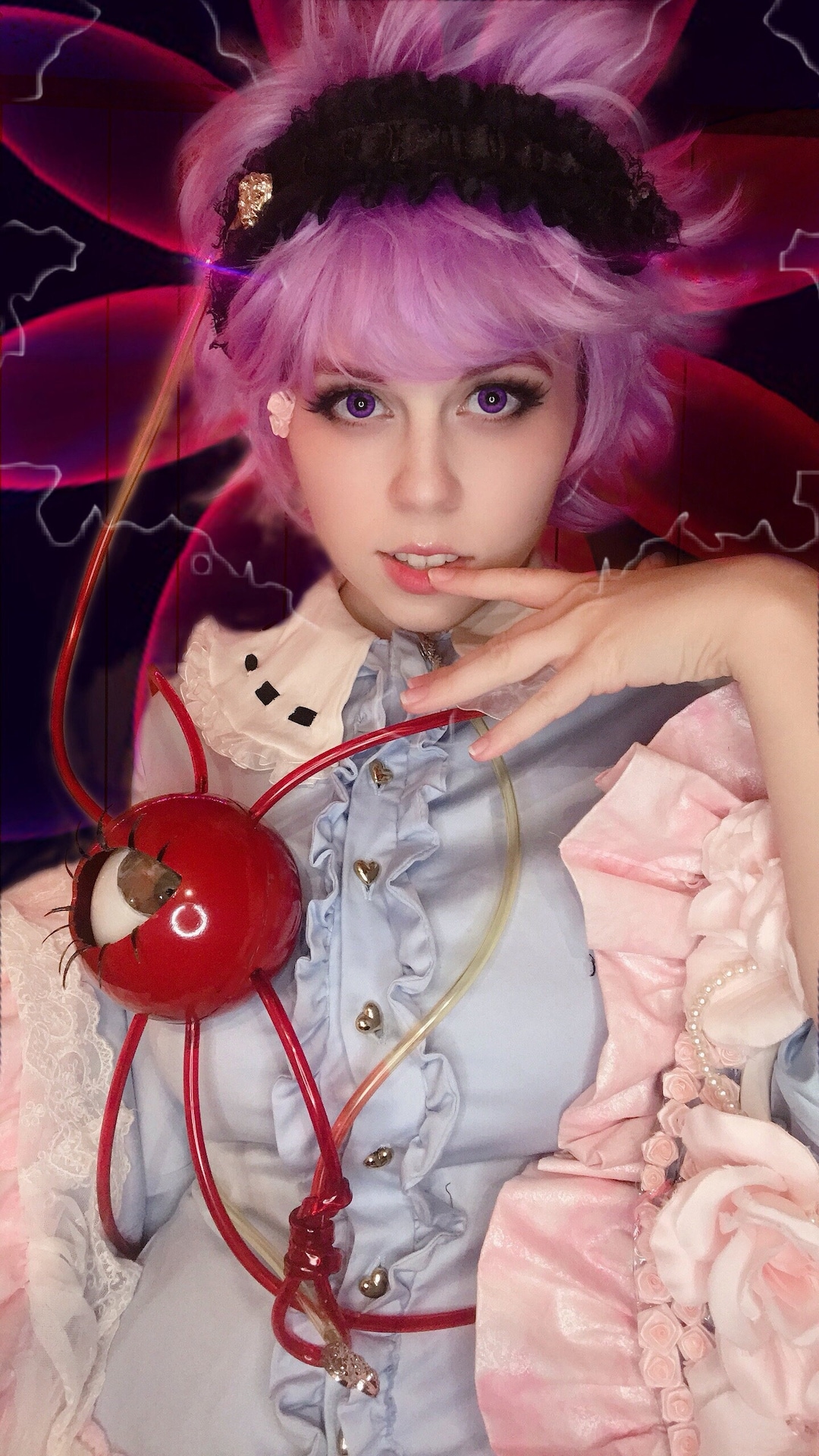 Satori Komeiji touhou Project Cosplay Print - Etsy