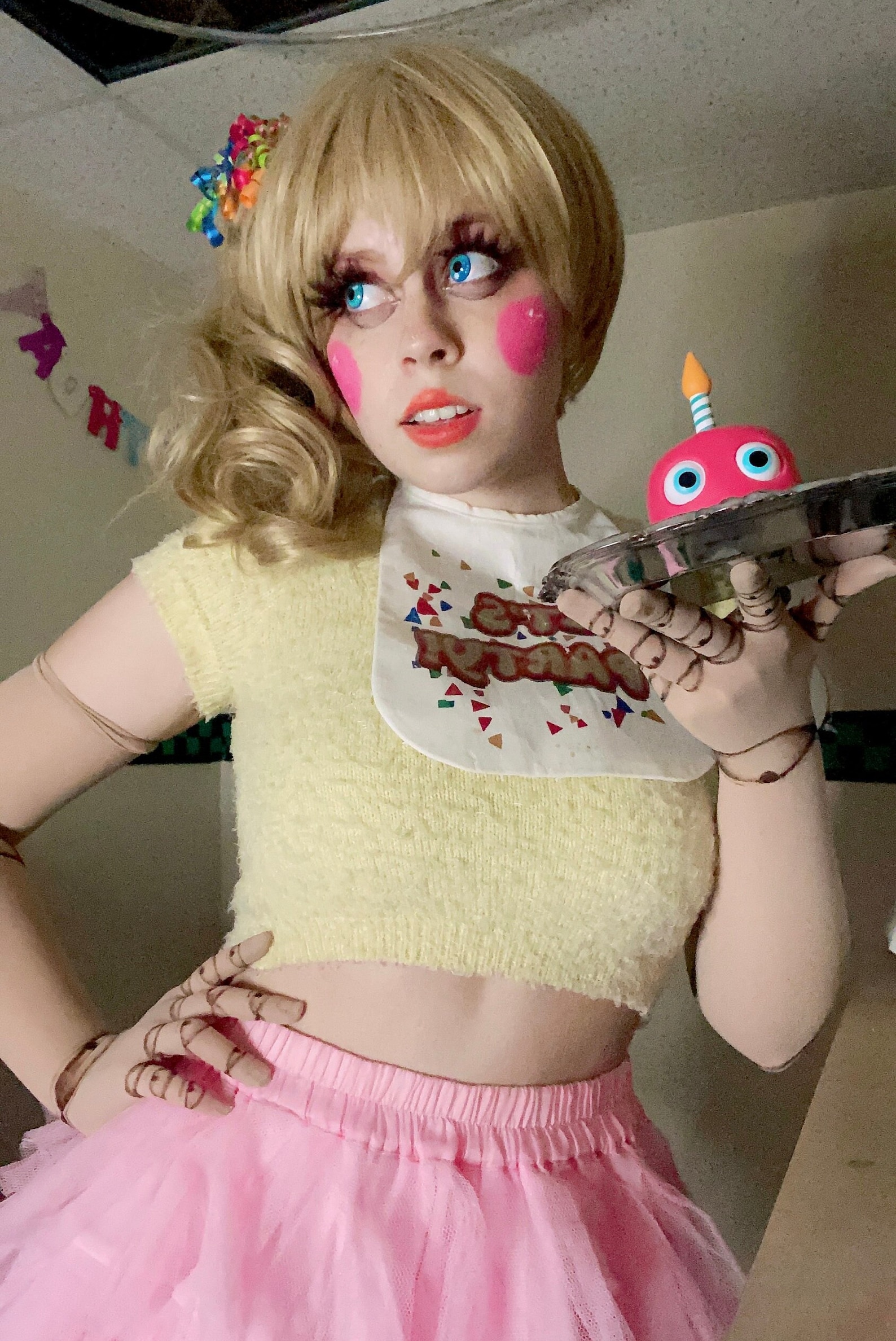 Toy Chica five Nights at Freddy's Cosplay Prints - Etsy