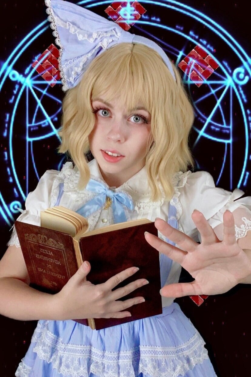 Alice Margatroid PC-98 touhou Project Cosplay Print - Etsy