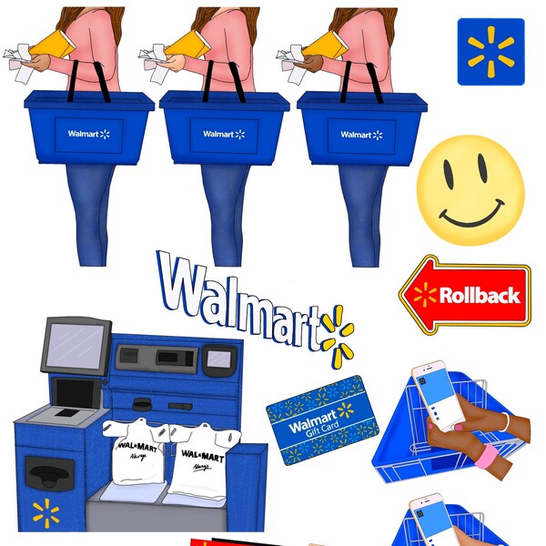 Shopping Clip Art - Etsy