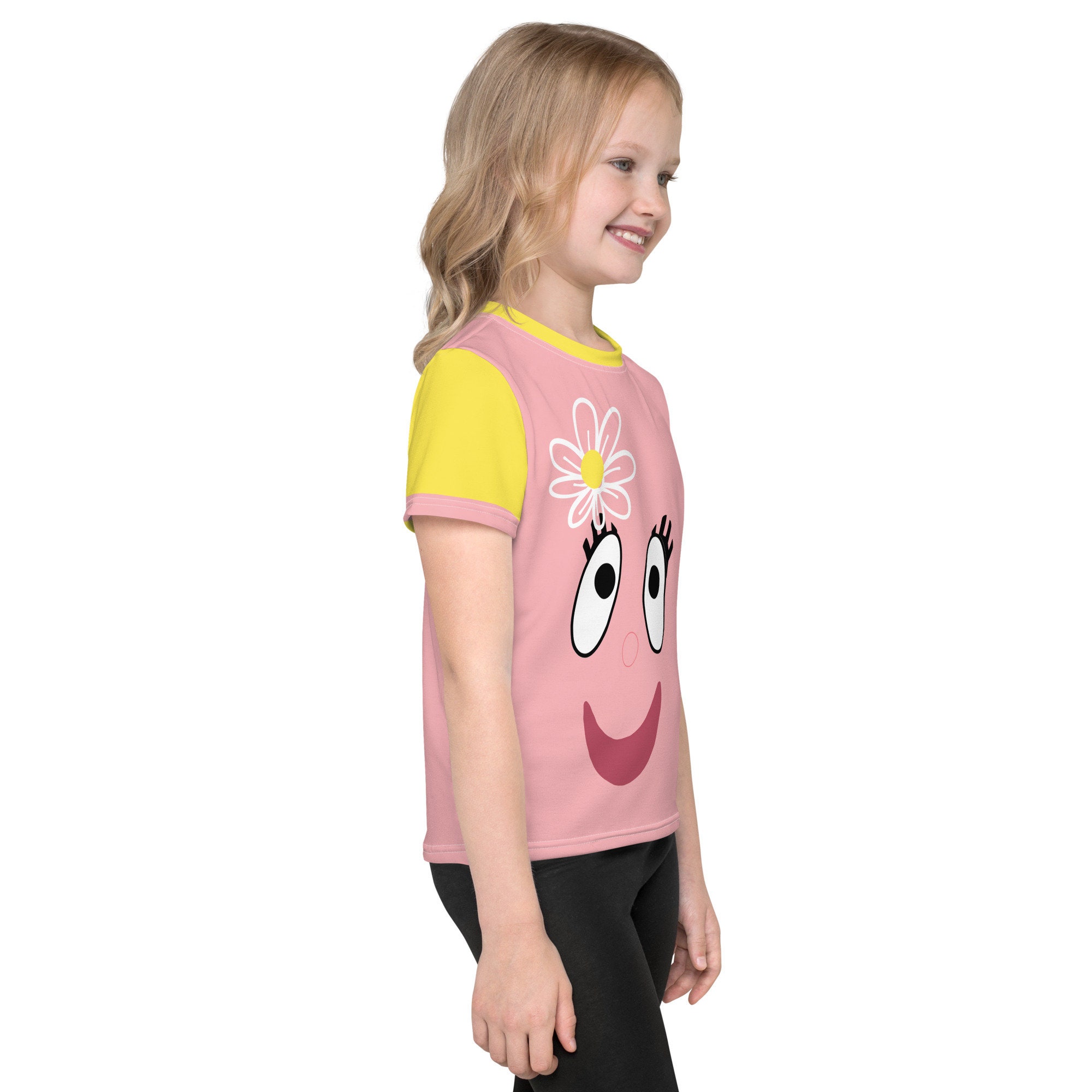 Yo Gabba Gabba Foofa Pink Kids Crew Neck T-shirt - Etsy