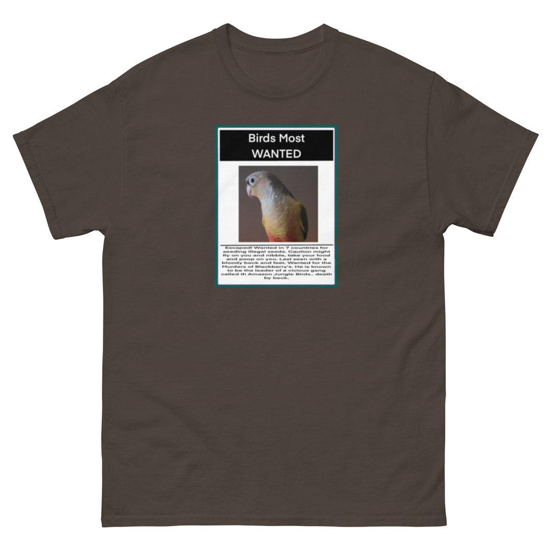 Birds Most Wanted Men's Classic Tee Sizes 2X-5X - Etsy