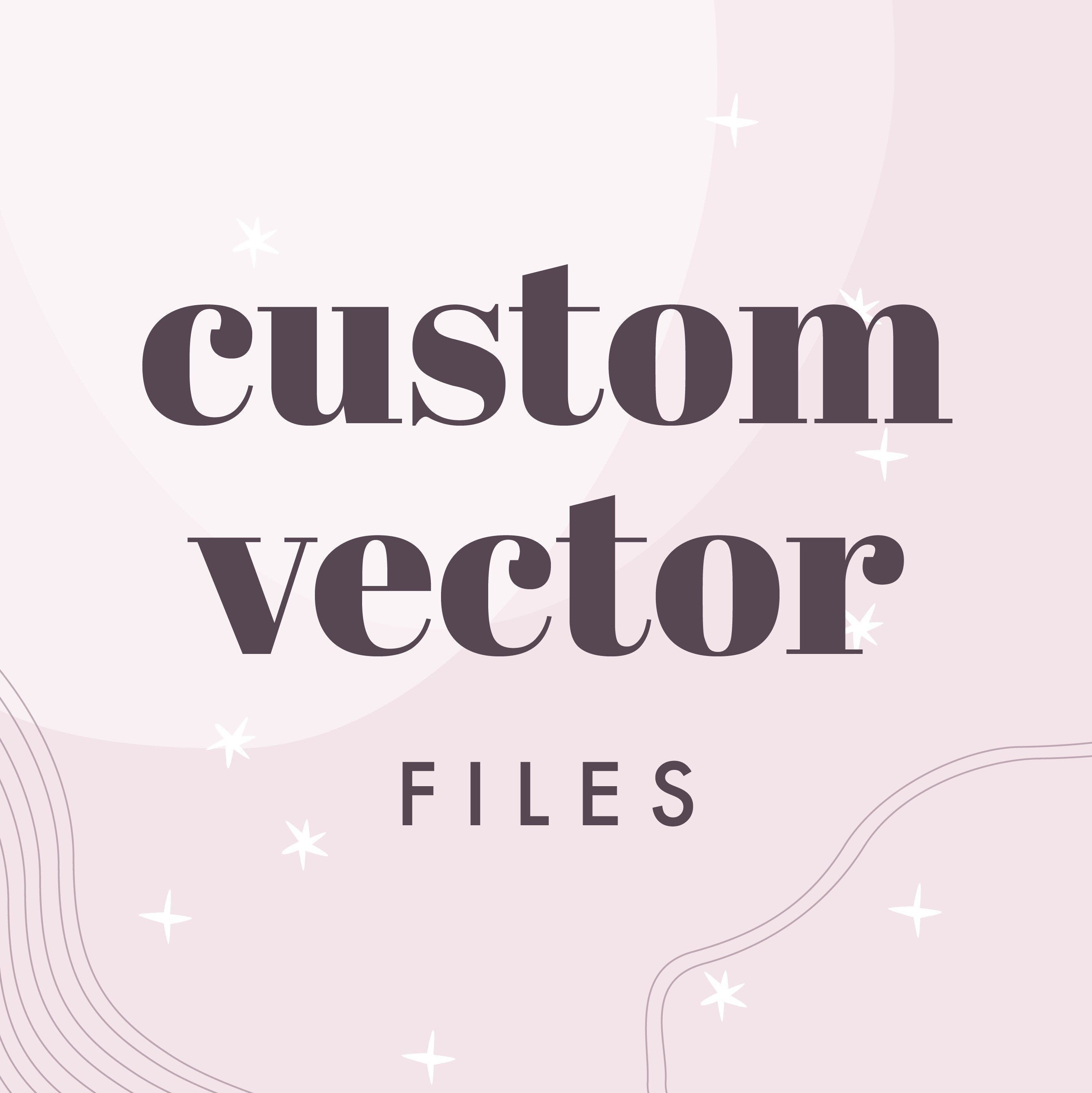 Image to Vector Custom SVG Files Cricut Convert to Vector - Etsy