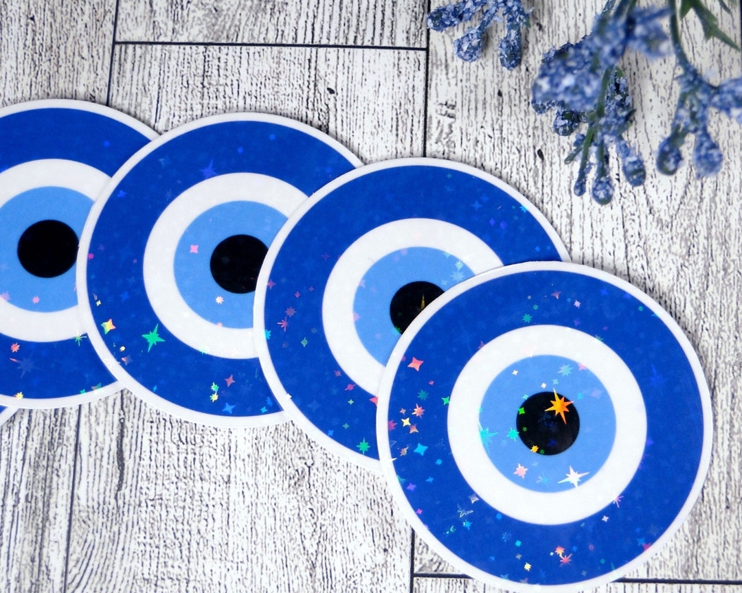 Evil Eye ~ Die Cut Sticker ~ Holographic ~ Vinyl ~ Decal ~ Evil Eye ...
