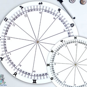 Magnetic Dry Erase Rotating Astrology Wheel With Marker - Etsy