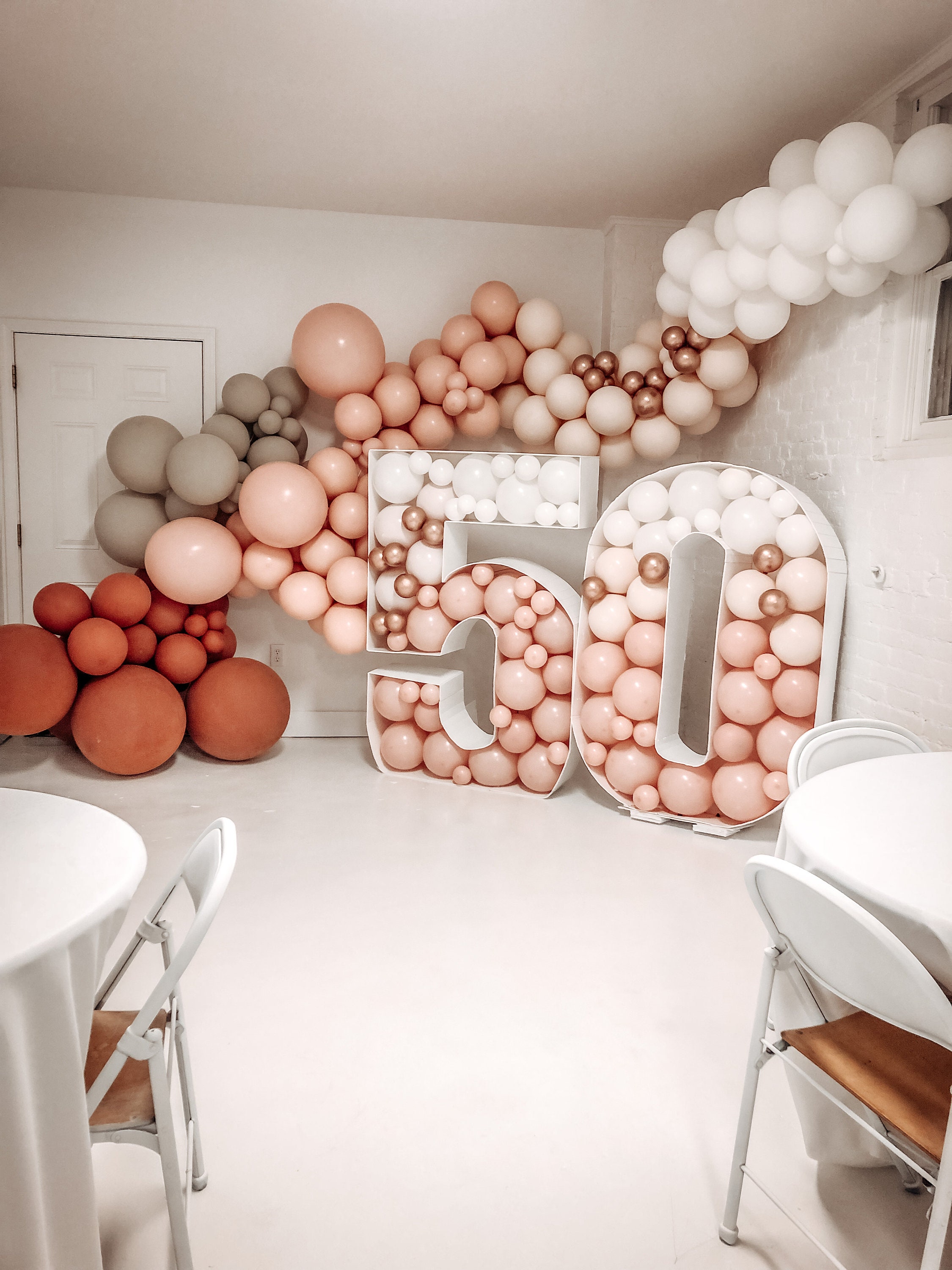 Terracotta Balloon Garland Kit Muted Pink Balloon Garland First ...