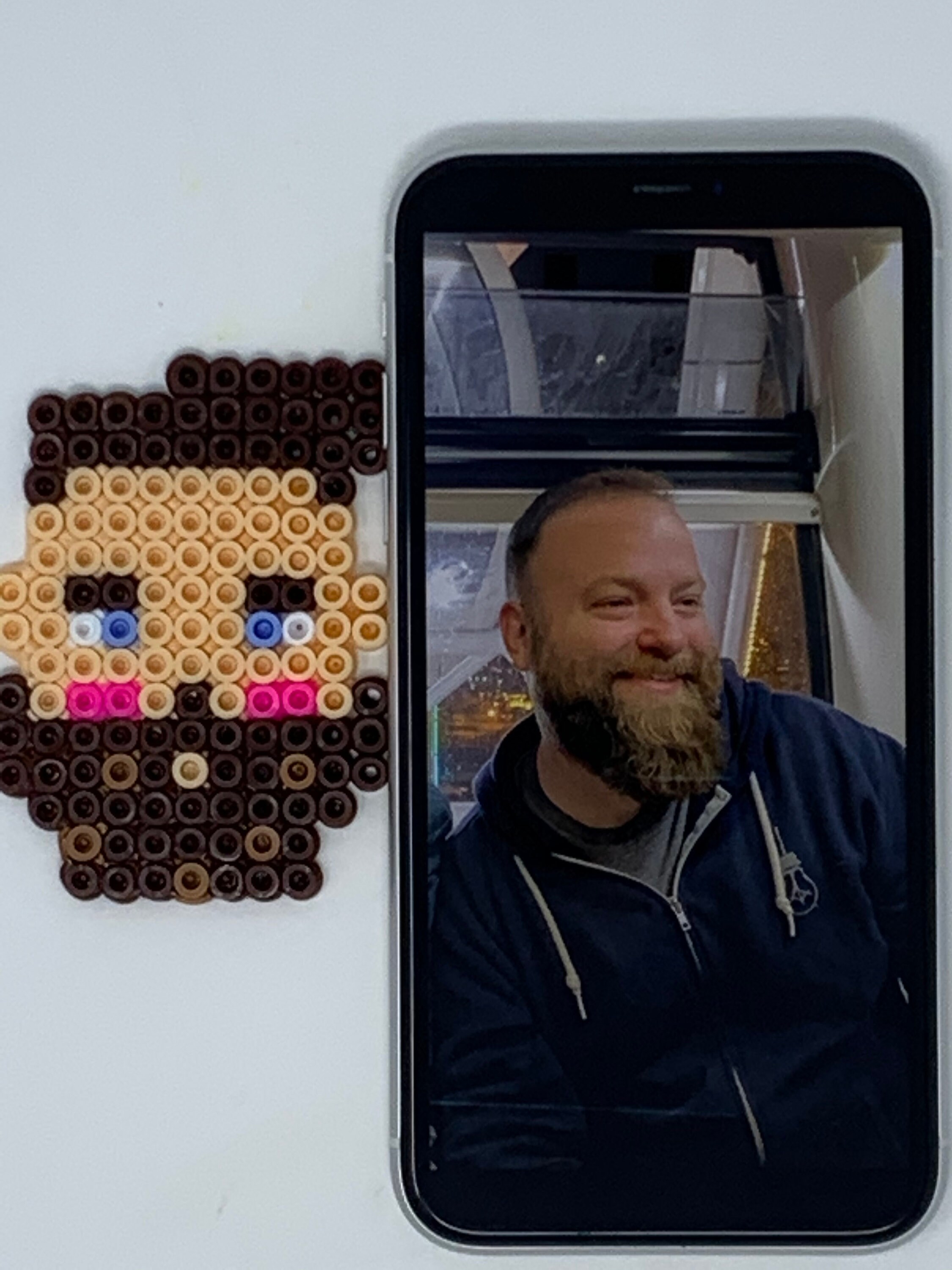 Custom Perler Portrait - Etsy